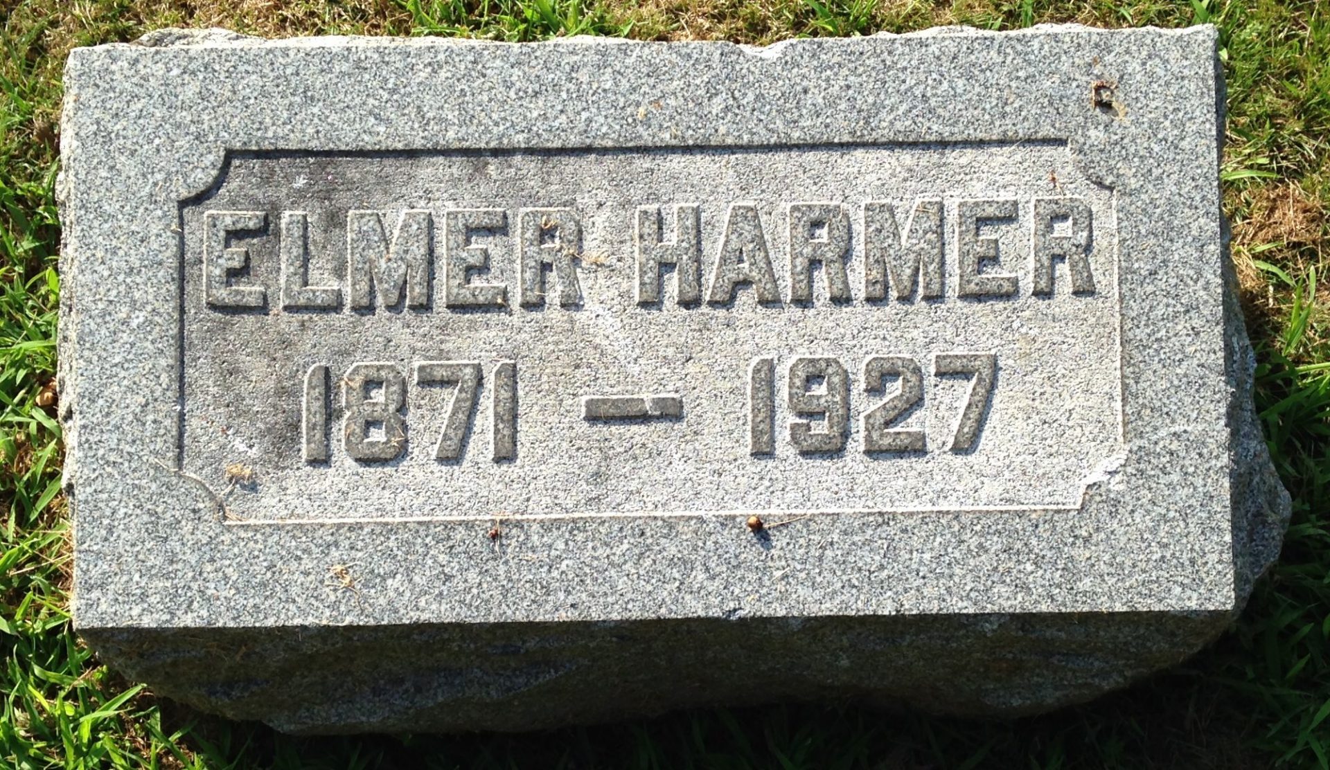 Elmer Harmer 1871 – 1927 – “But I am John Harmer!”